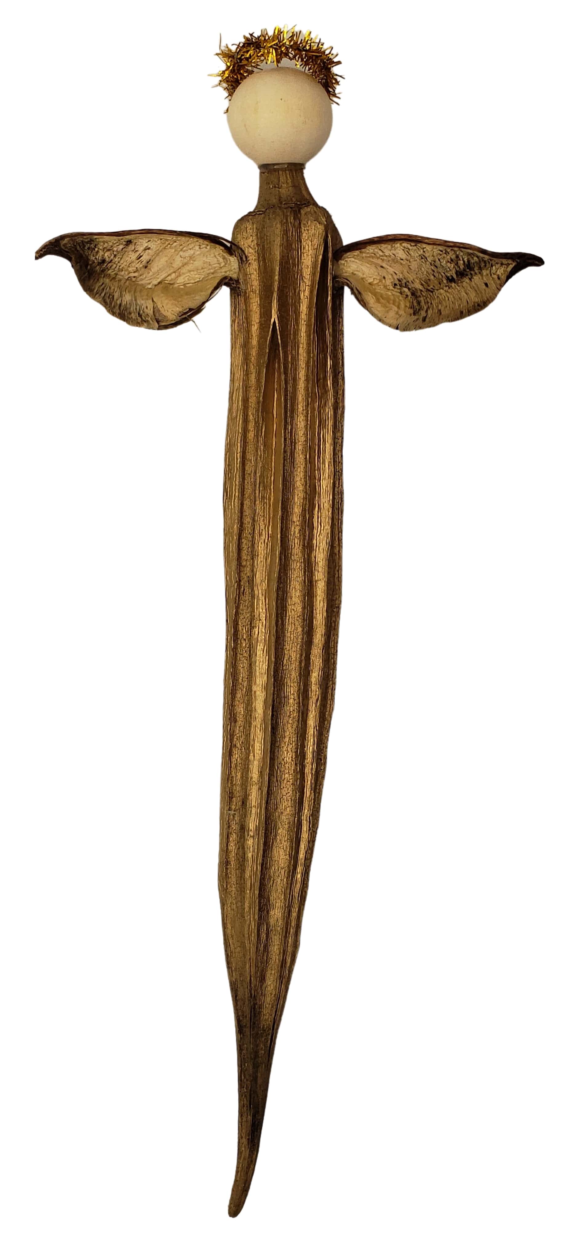 Okra Angel Christmas Tree Ornament – NaturesChristmas